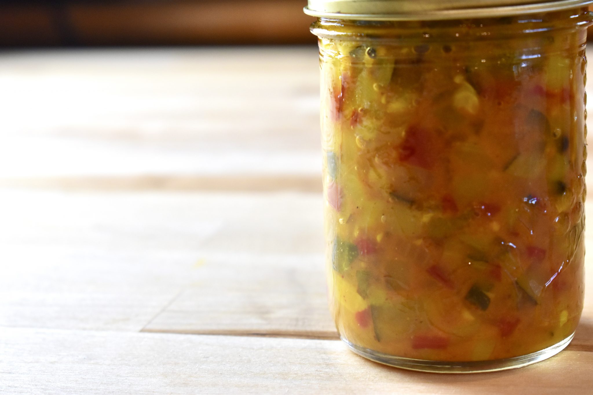 Easy Refrigerator Zucchini Relish - Recipes - The Intrepid Eater