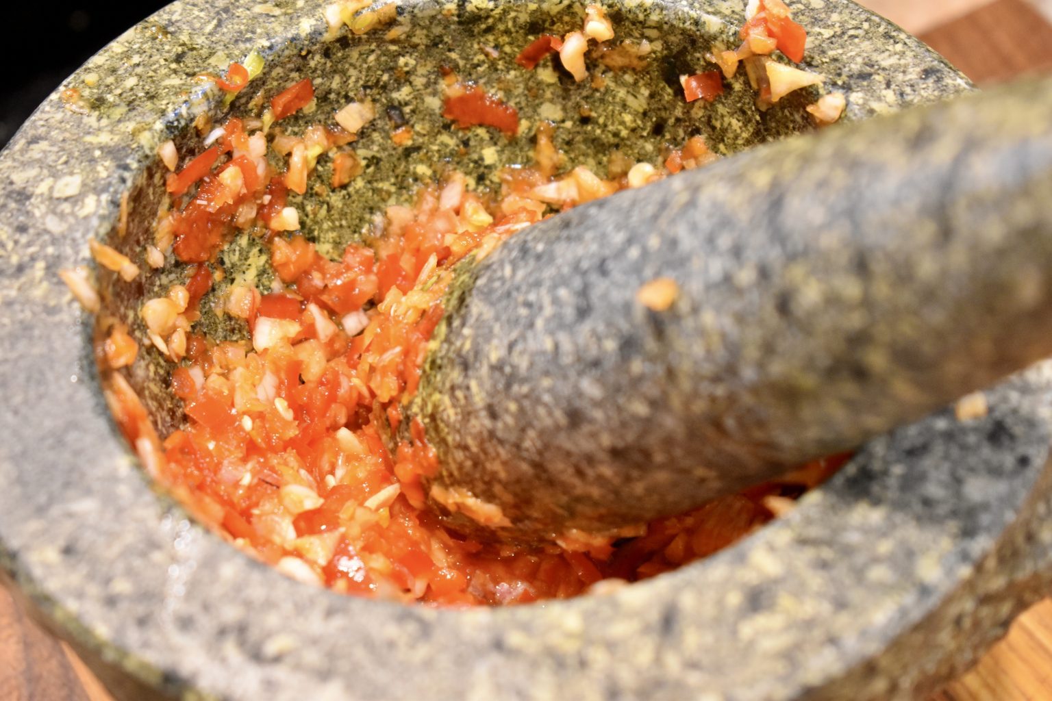 The Intrepid Eater - Recipes - Thai Basil Oyster Mushrooms