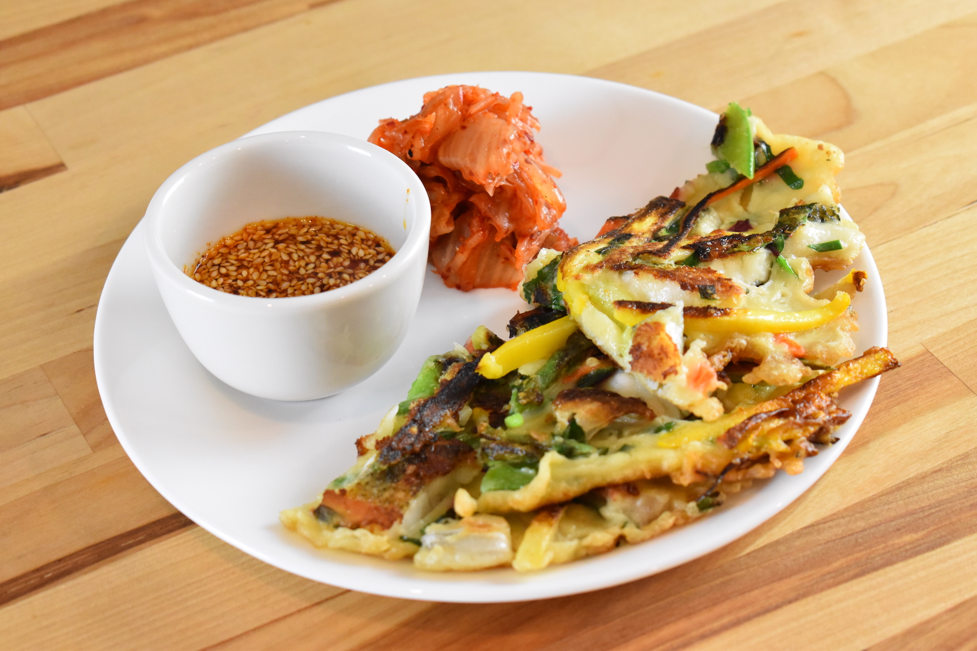 Bass and Veggie Jeon - Recipes - The Intrepid Eater