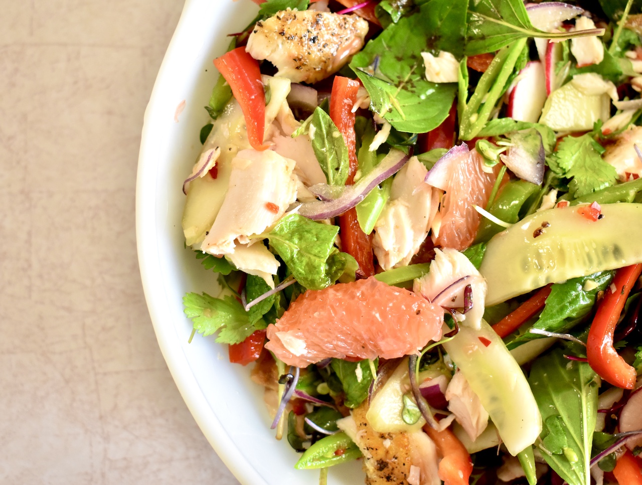 Mahi Mahi and Grapefruit Salad - Recipes - The Intrepid Eater