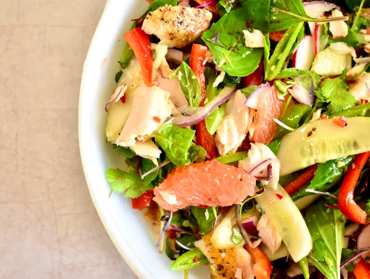 Mahi Mahi and Grapefruit Salad - Recipes - The Intrepid Eater