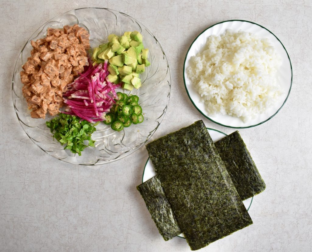 Mexican-Japanese Tuna Temaki - Recipes - The Intrepid Eater