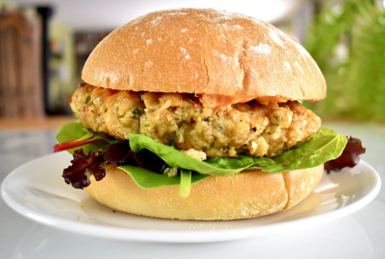 Moroccan Style Lake Trout Burger - Recipes - The Intrepid Eater