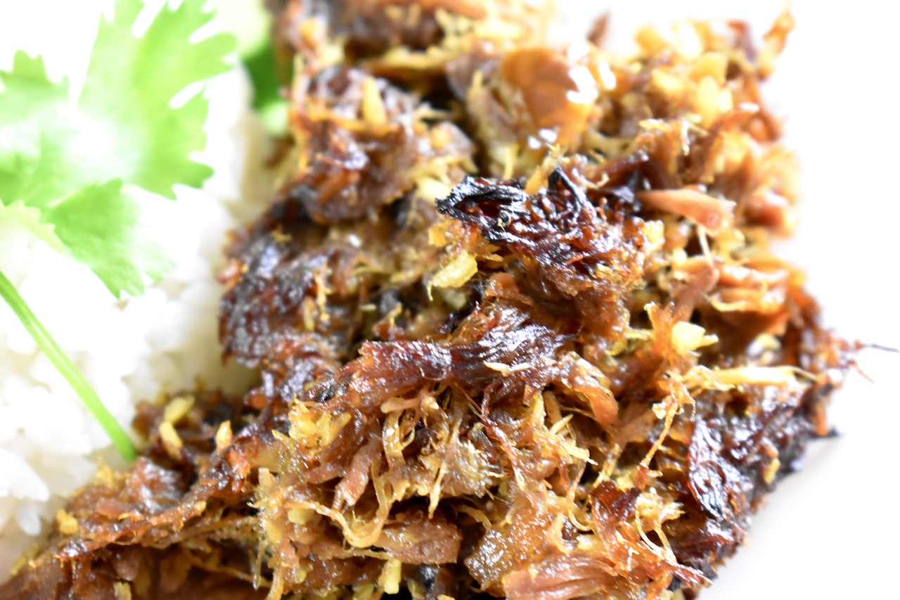 Shredded Venison Shank Rendang - Recipes - The Intrepid Eater
