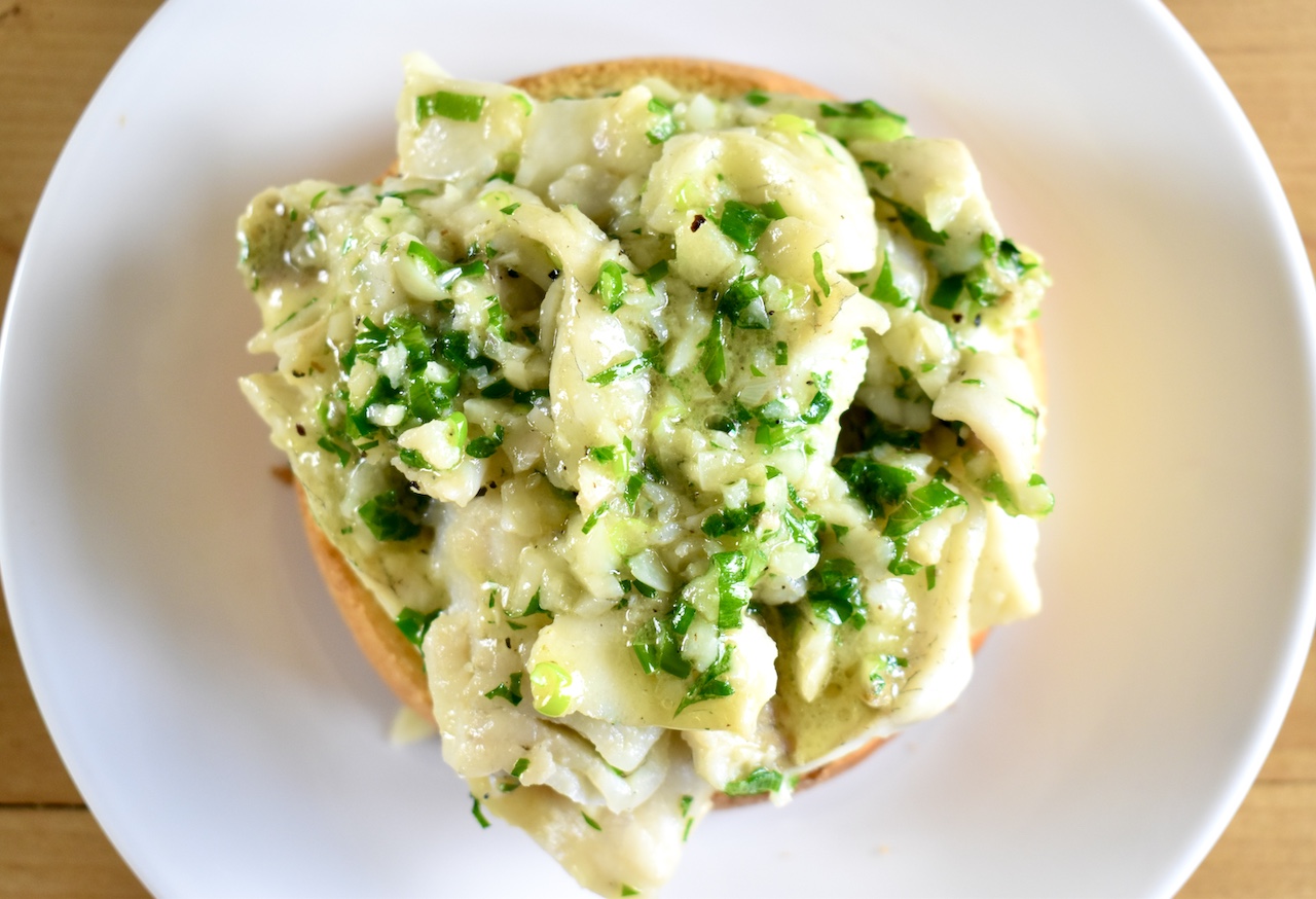 Garlic Butter Panfish Sandwich - Recipes - The Intrepid Eater
