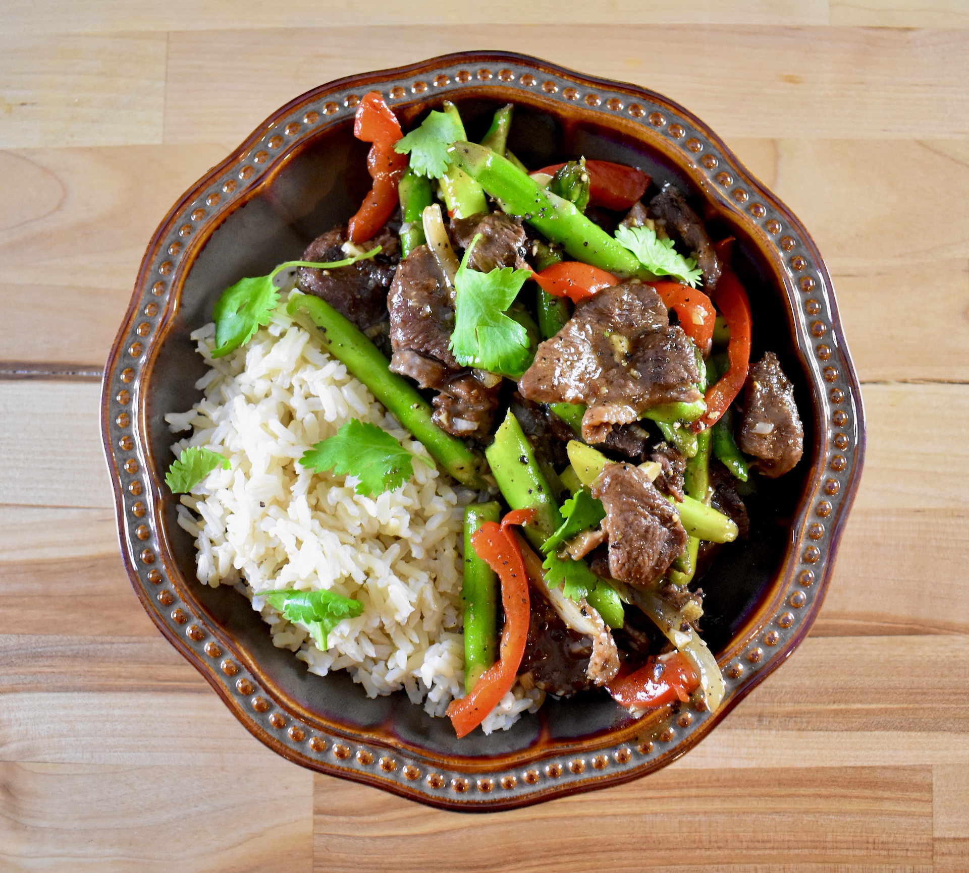 Black Pepper Goose and Asparagus Stir Fry - Recipes - The Intrepid Eater