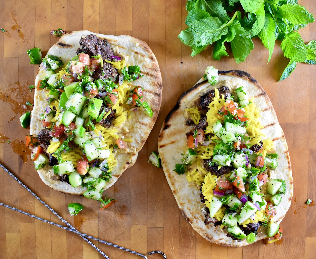 Middle Eastern Venison Wraps - Recipes - The Intrepid Eater