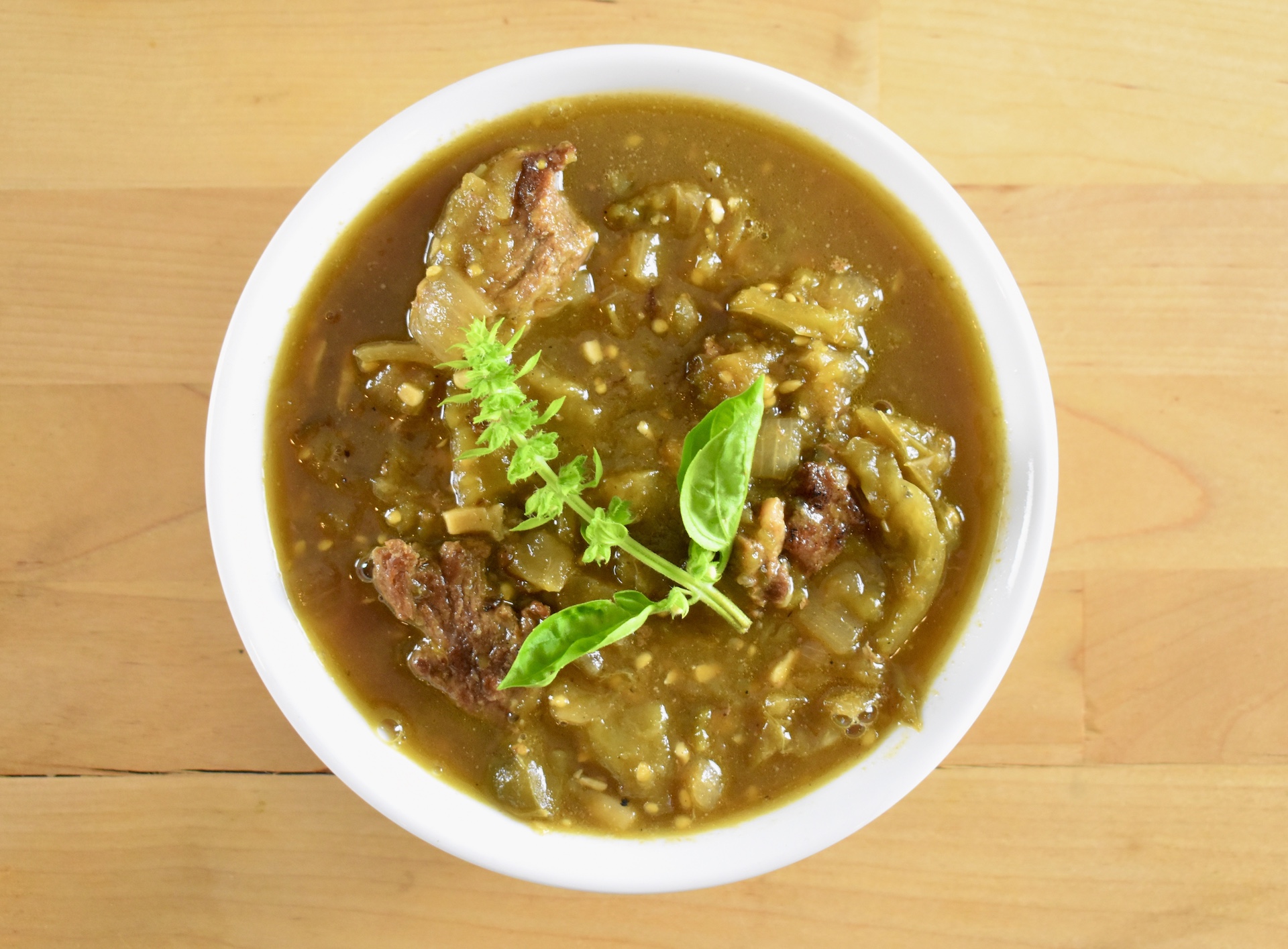 Wild Pork and Green Tomato Stew - Recipes - The Intrepid Eater