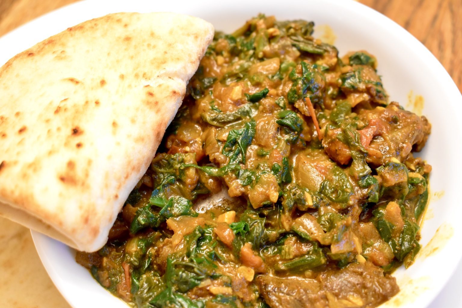 Venison Saag Gosht - Recipes - The Intrepid Eater