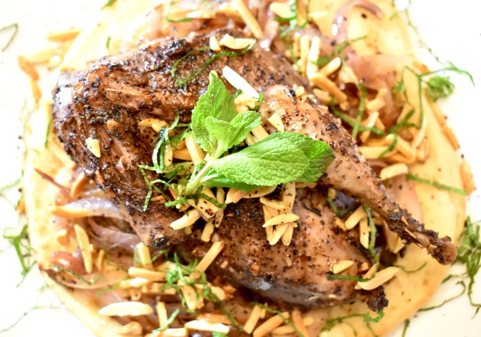 Spruce Grouse Musakhan - Recipes - The Intrepid Eater