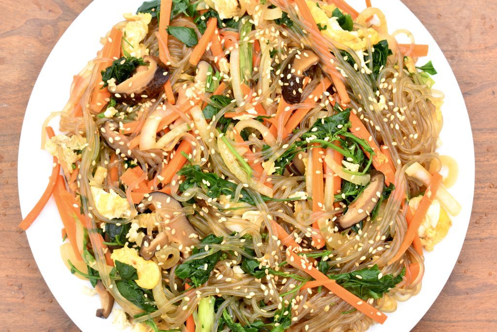 Lambsquarters Jap Chae - Recipes - The Intrepid Eater