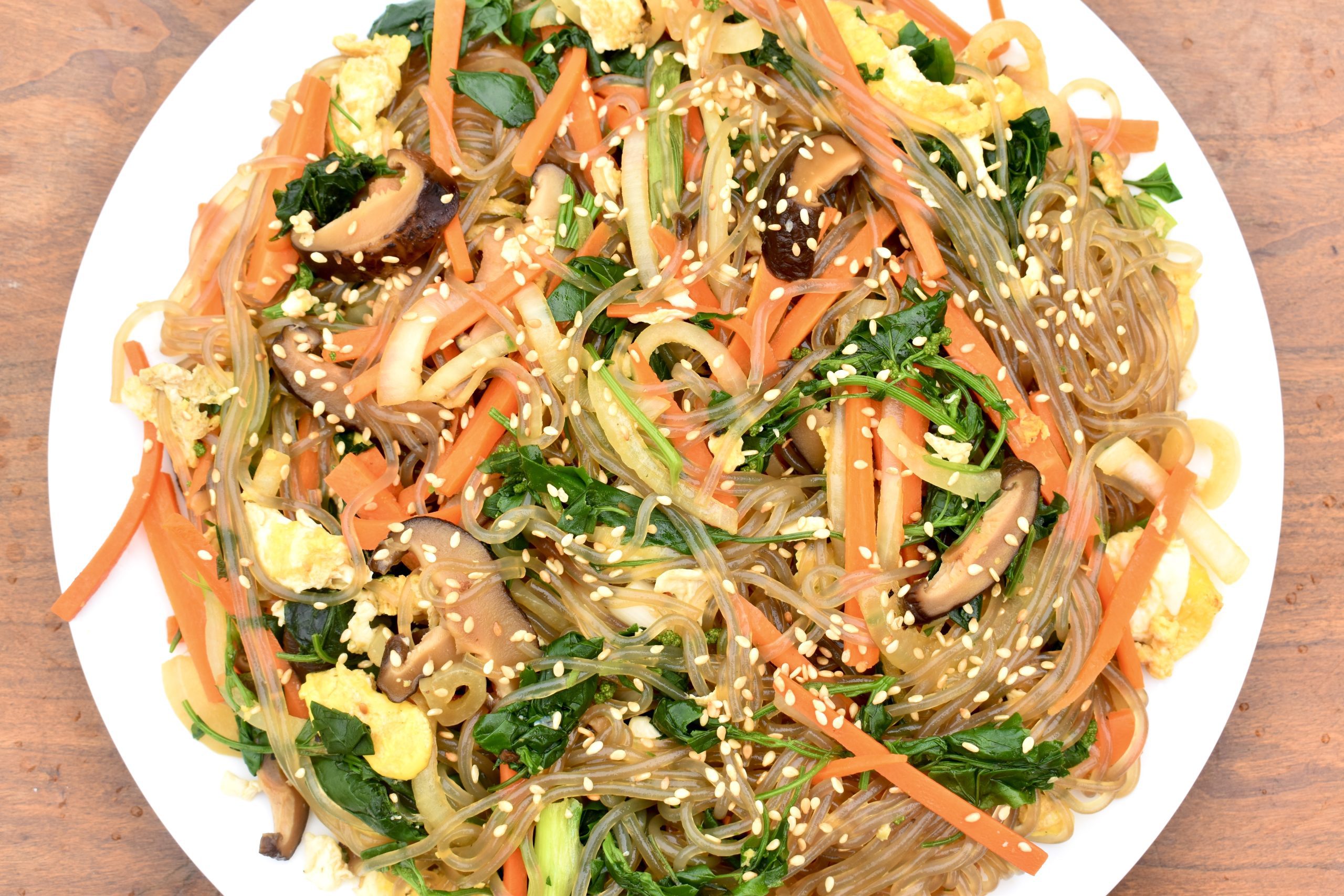 Lambsquarters Jap Chae - Recipes - The Intrepid Eater