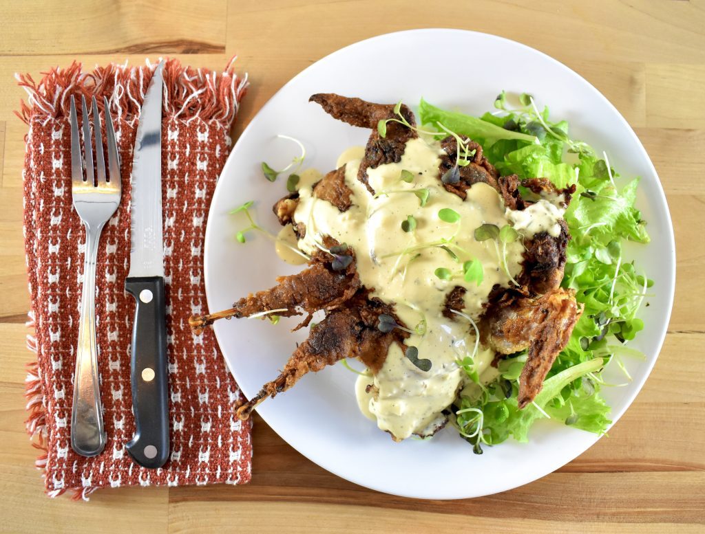 Country Fried Grouse with Alabama White Sauce - The Intrepid Eater