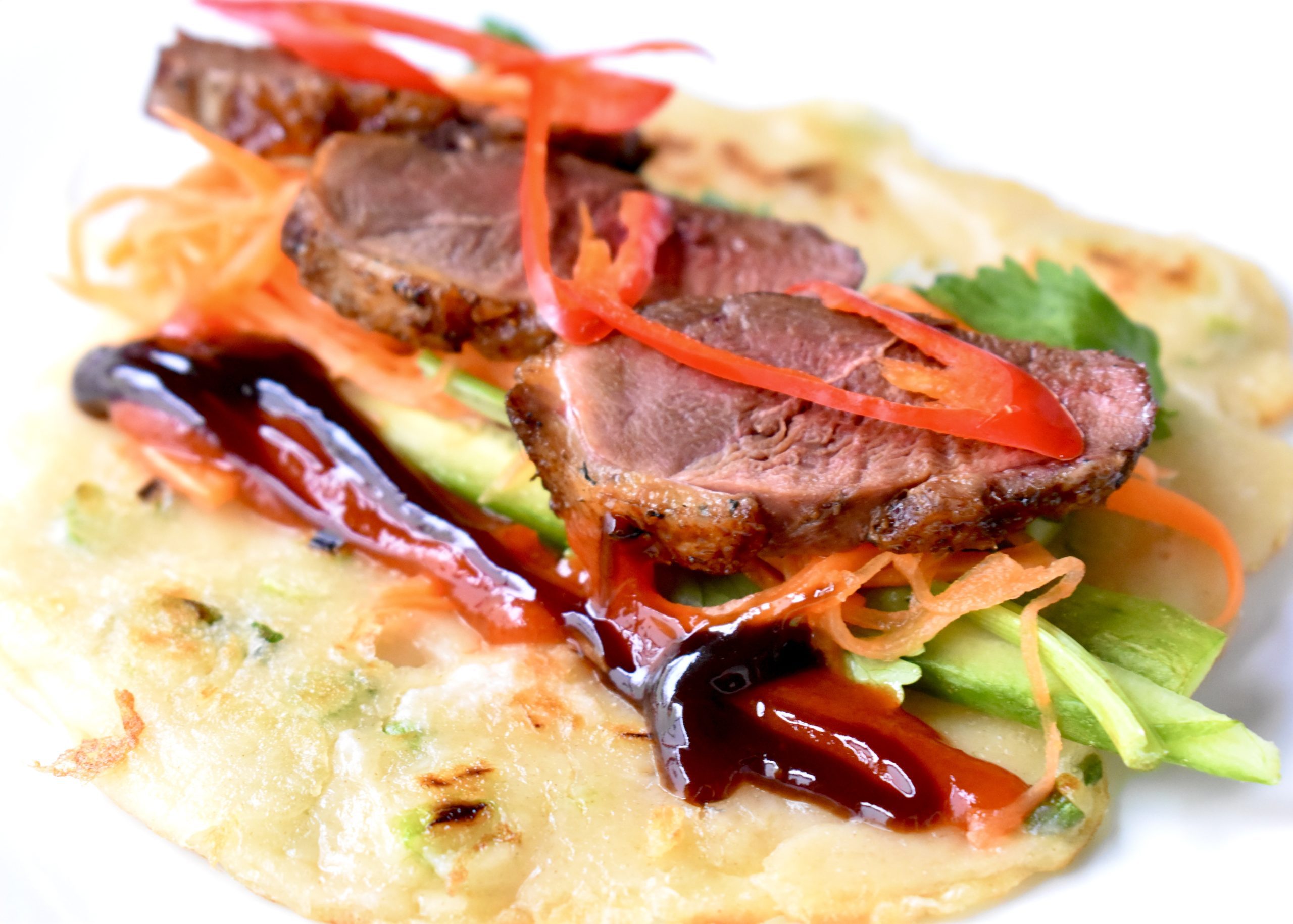 Wild Duck (Scaup) Chinese Scallion Tacos - Recipes - The Intrepid Eater