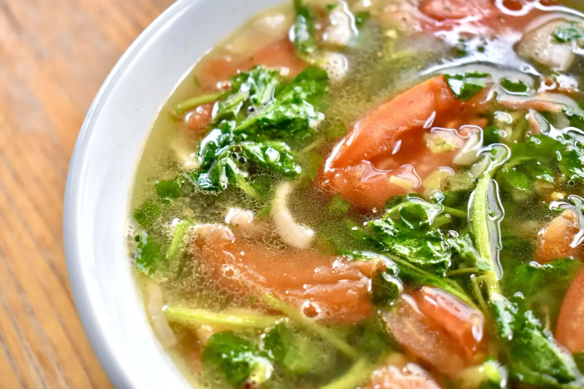 Chinese Watercress Soup - Recipes - The Intrepid Eater