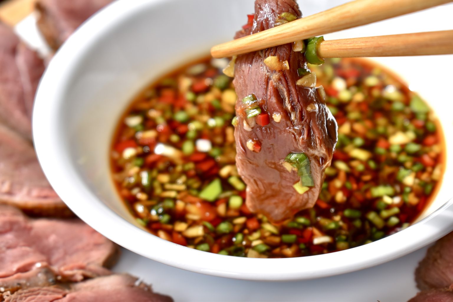 Cold Goose Breast with Spiced Ponzu Sauce - The Intrepid Eater